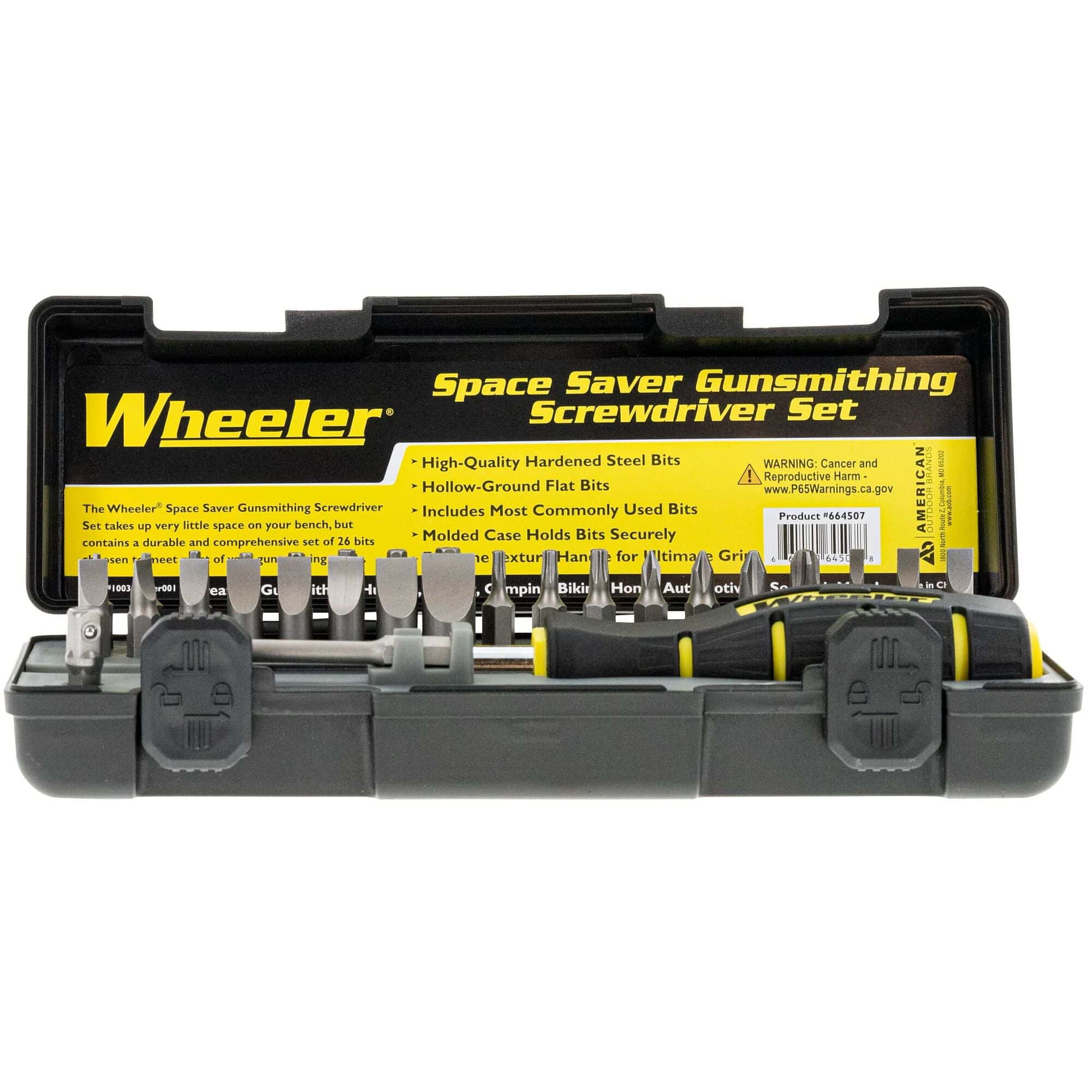 Space Saver Screwdriver Set Wheeler